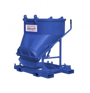 Concrete Skip Bucket with Side Discharge | Skylift